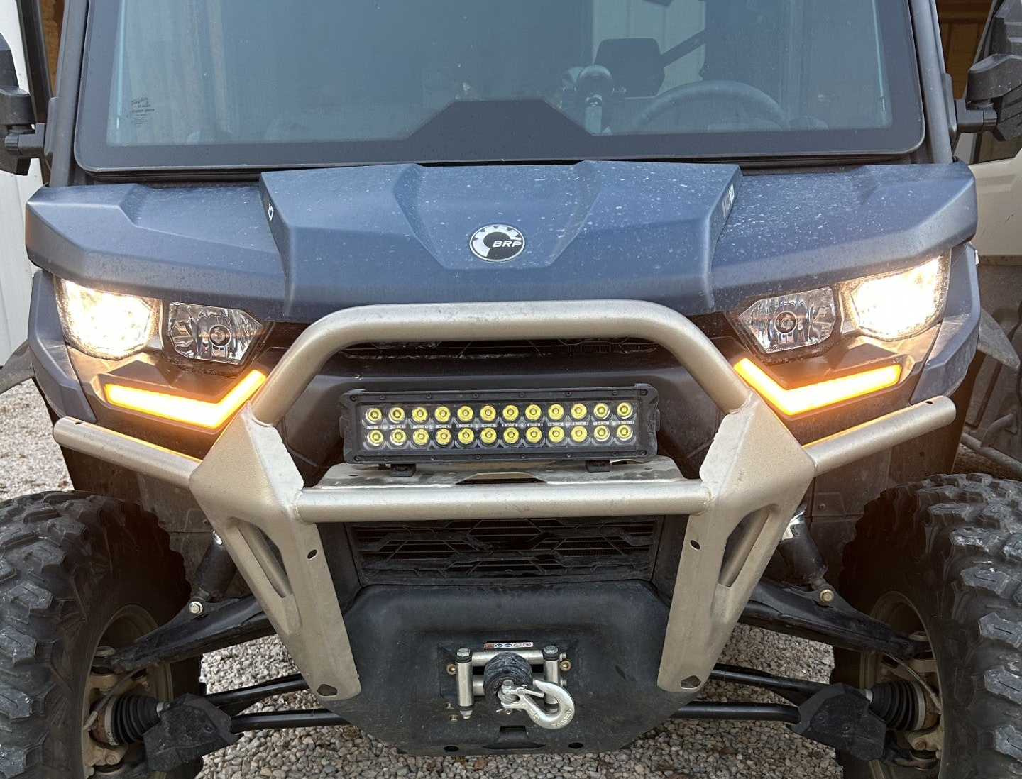 Can-Am Defender Turn Signal Kit - TTS-X Bundle – Titan Trail Signals
